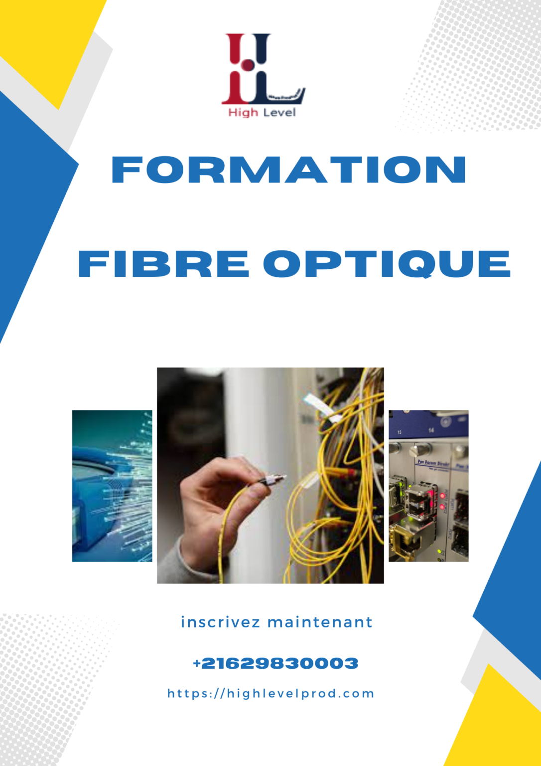 Formation fibre optique – High level News Production